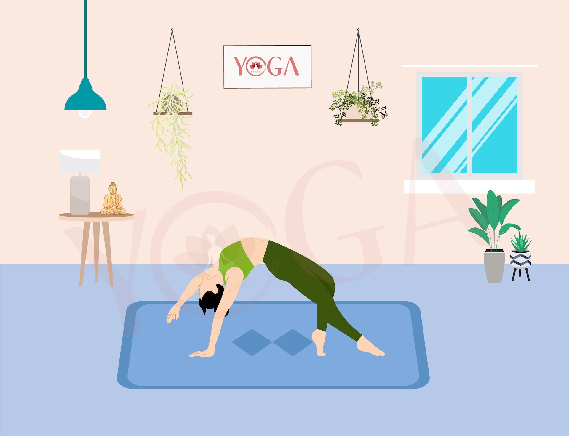 La posizione della Cosa Selvaggia - Benessere Yoga